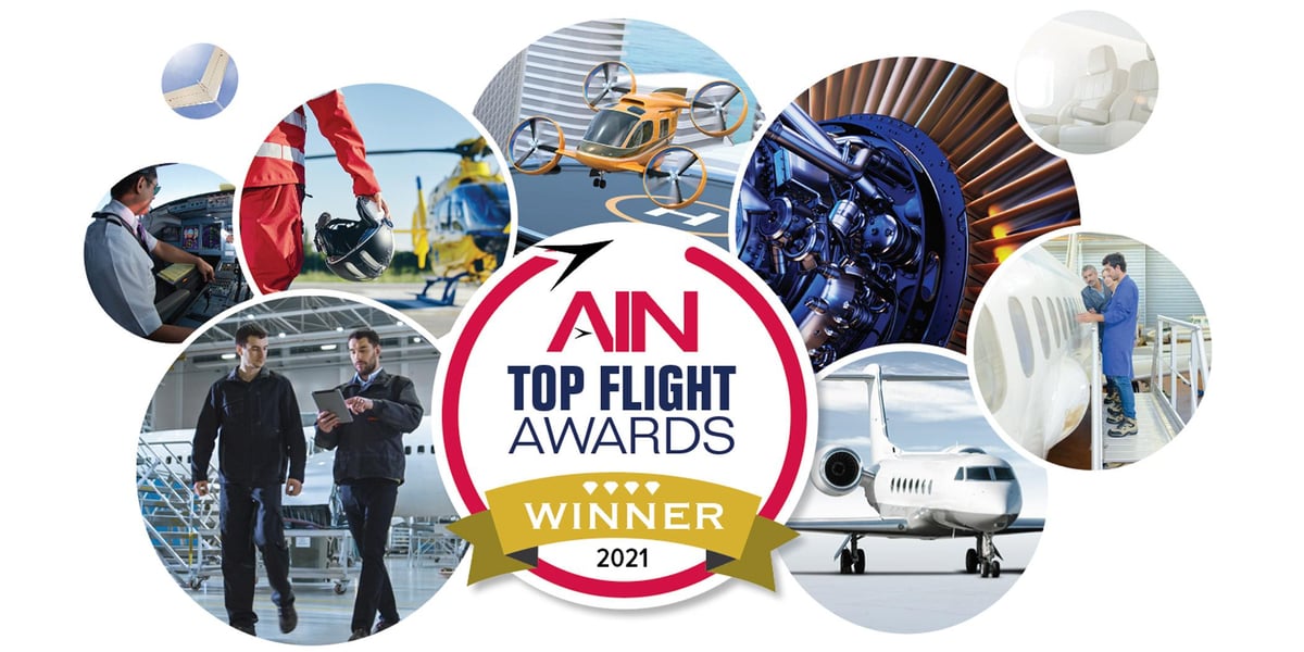 AIN Announces 2021 Top Flight Award Winners | Aviation International News