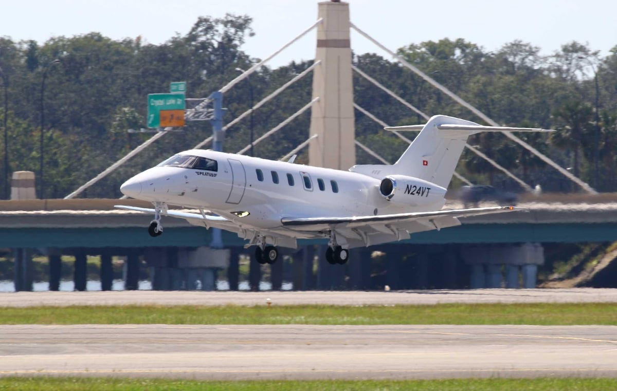 Global Business Aircraft Flying Activity Falls in October, According to ...