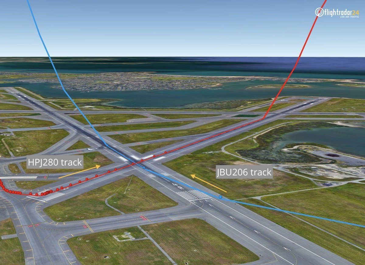 Learjet 60, Embraer 190 Have ‘Close Call’ at Boston Logan | Aviation ...