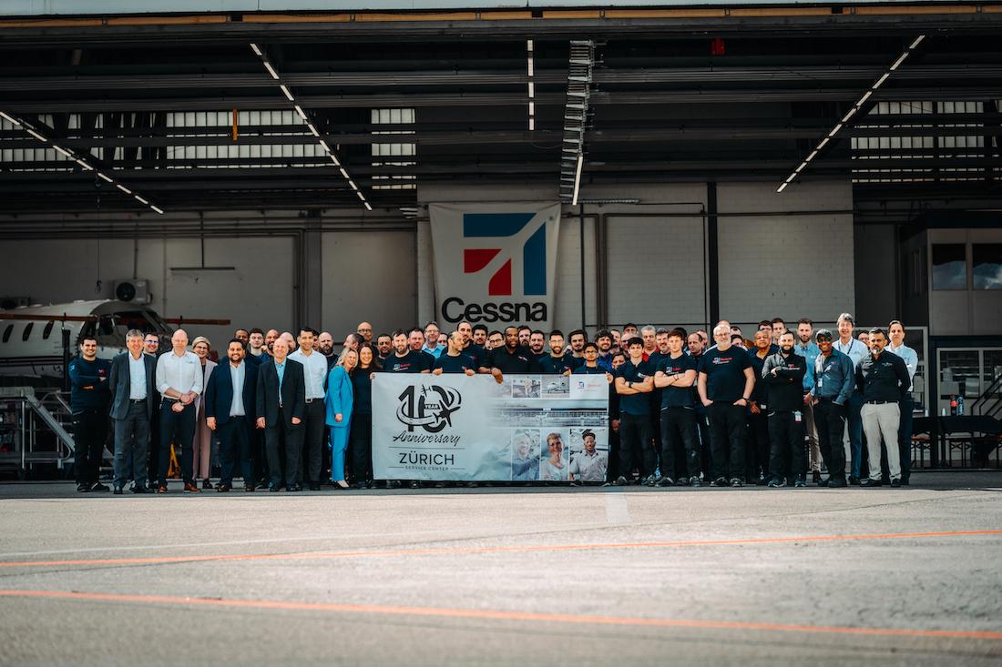 Textron Aviation's European Service Centers Mark 10th Anniversary ...