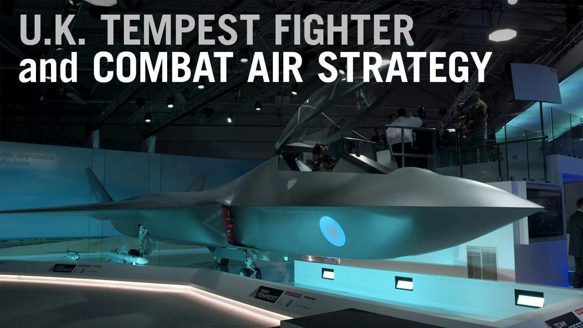 U.K. Unveils Tempest Fighter Concept as Trailblazer for New Combat Air ...