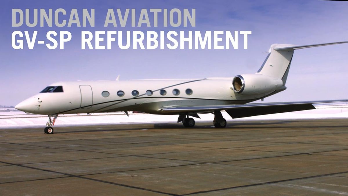 Gulfstream GV-SP Transformation by Duncan Aviation | Aviation ...