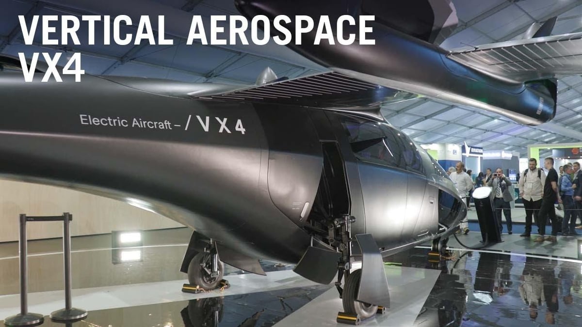 Vertical Aerospace Plans for Commercial eVTOL Operations as Prototype ...