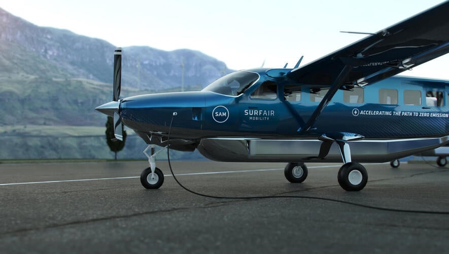 Surf Air Mobility's stock price plunges on the NYSE | Aviation ...