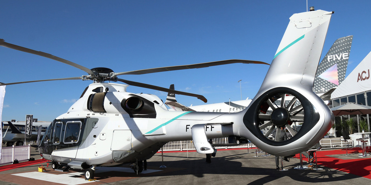 Airbus ACH160 Helicopter Debuts at NBAA-BACE 2023 | Aviation International News