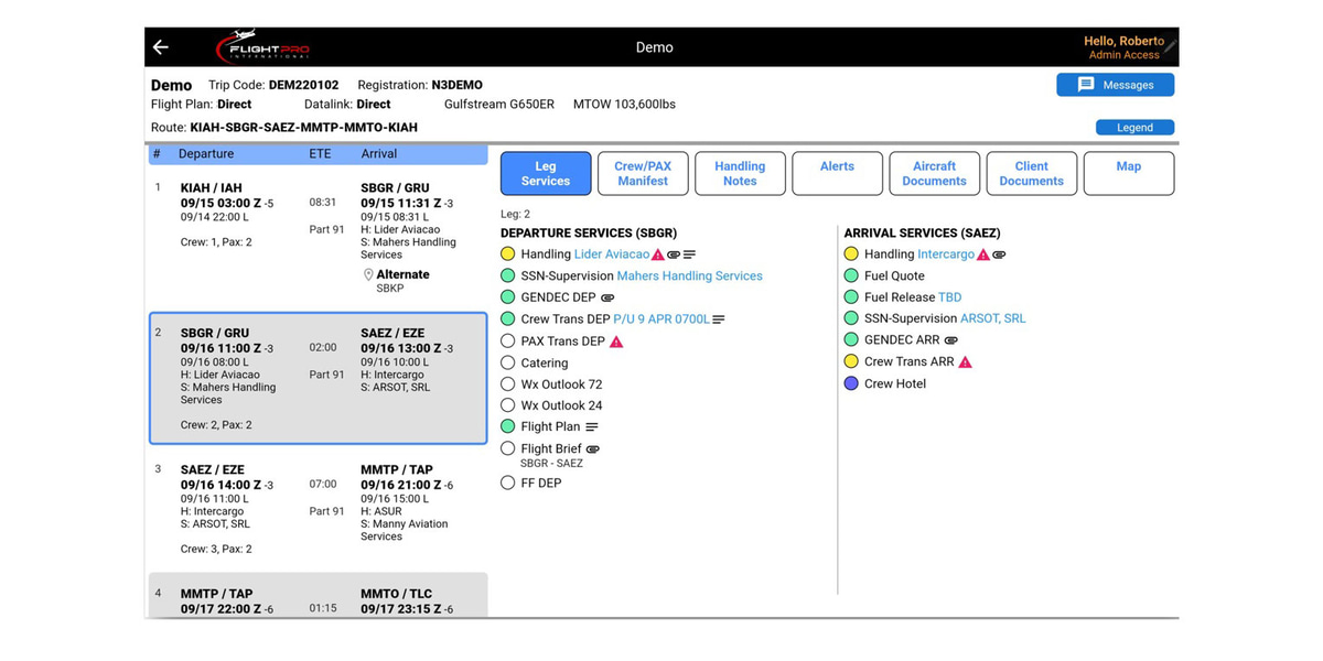 Flight Pro International Releases Trip-planning Tablet App | Aviation ...