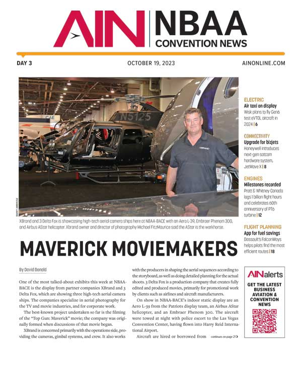 NBAA-BACE 2023 Day 3 print issue | Aviation International News