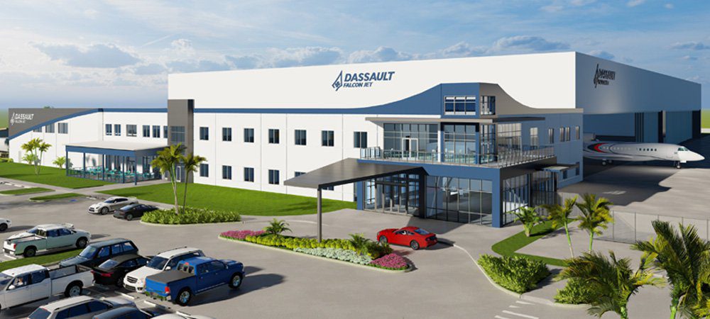 Dassault Falcon Breaks Ground on Central Florida Service Center ...