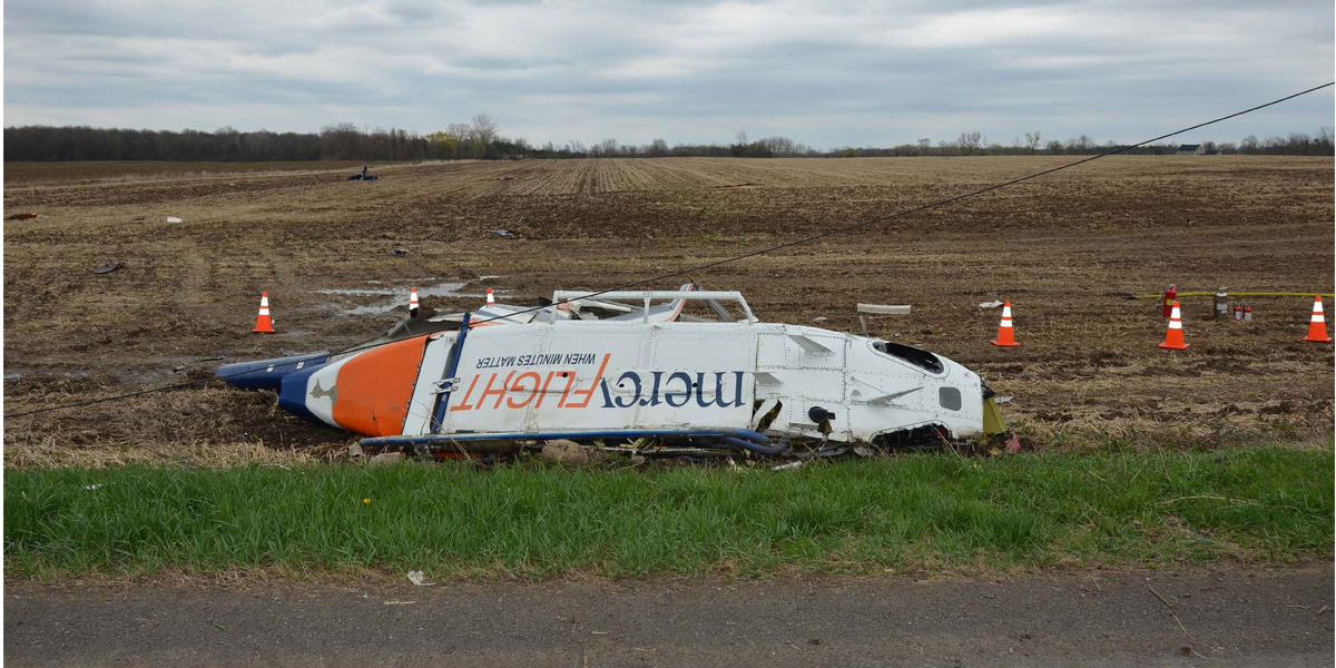 Vortex Ring Drill Triggered Bell 429 In-flight Break-up | Aviation ...