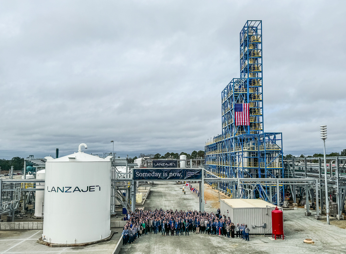 LanzaJet Opens World's First Ethanol-to-SAF Production Facility ...