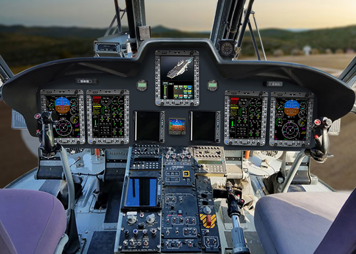 Erickson Picks Astronautics Glass Cockpit for S-64 Air Crane Helicopter ...
