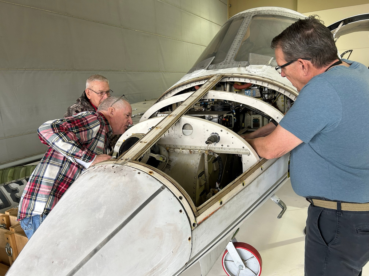 Restoration Commences on First Production Lear Jet in Wichita ...