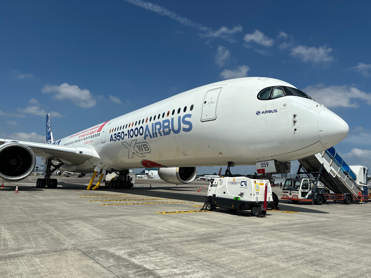 Airbus A350-1000 Flight Test Aircraft Headed for GPS Signal Trials ...