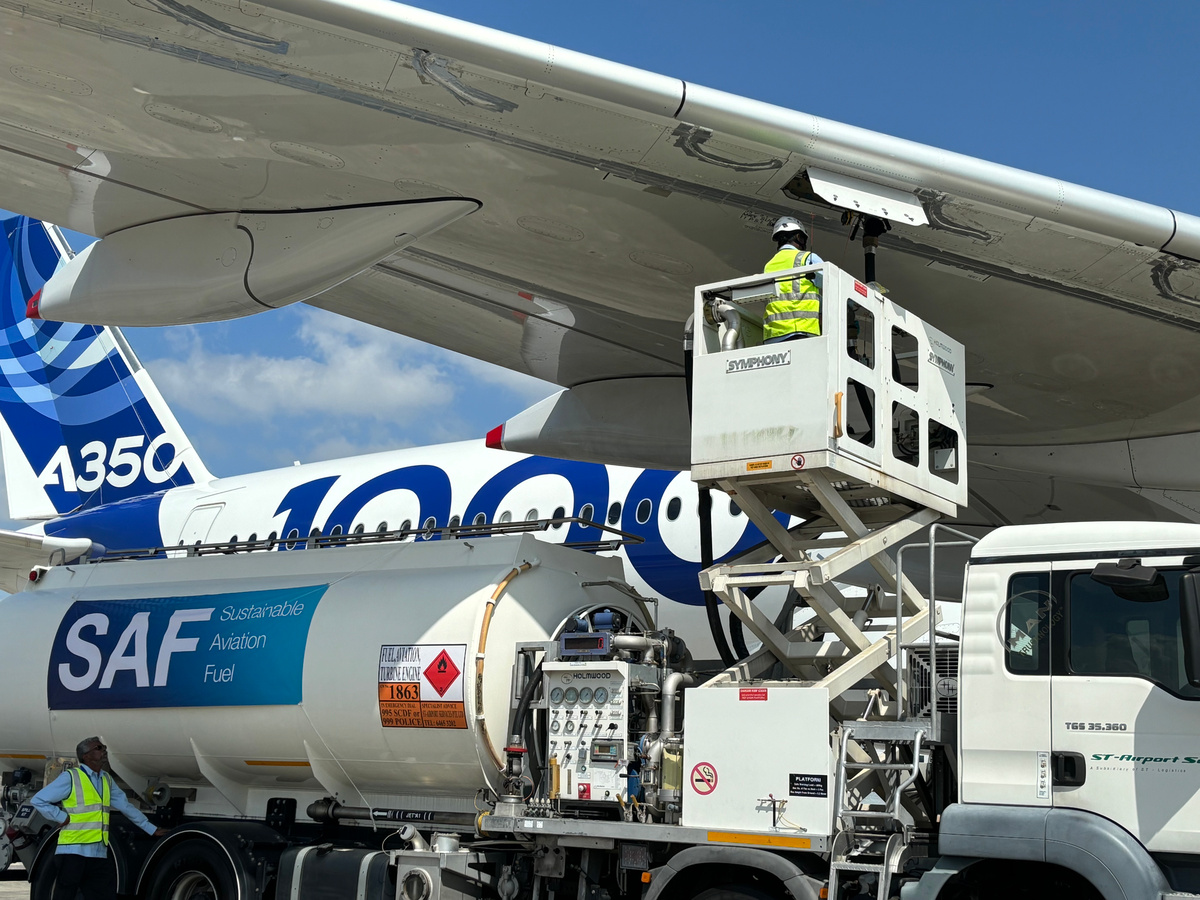Airbus Demonstrates Sustainable Aviation Fuel at Singapore Airshow ...