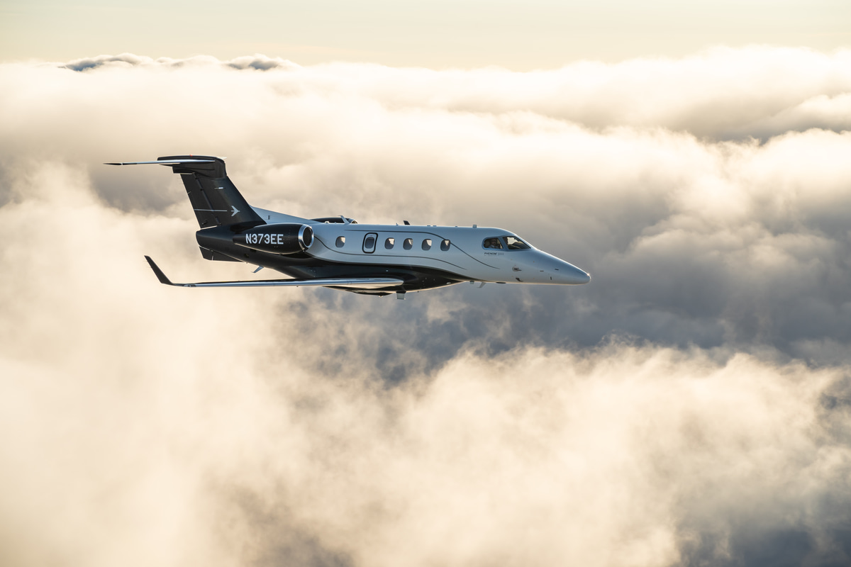 Embraer's Phenom 300 Led Light Jet Sales for 12th Straight Year ...