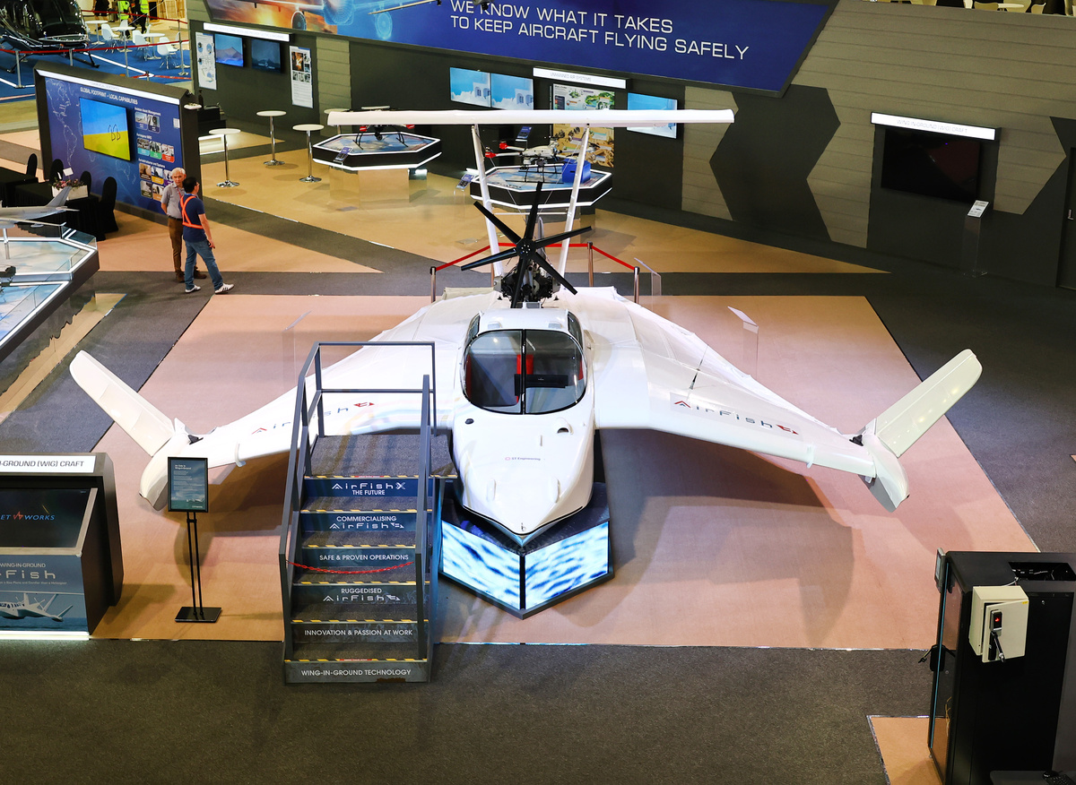 ST Engineering Lands First Orders for Airfish Wing-in-Ground Effect ...