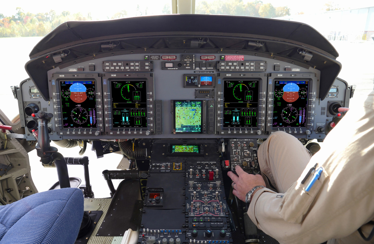 Bell 412EP Helicopter Gets Glass Retrofit Approval from FAA | Aviation ...