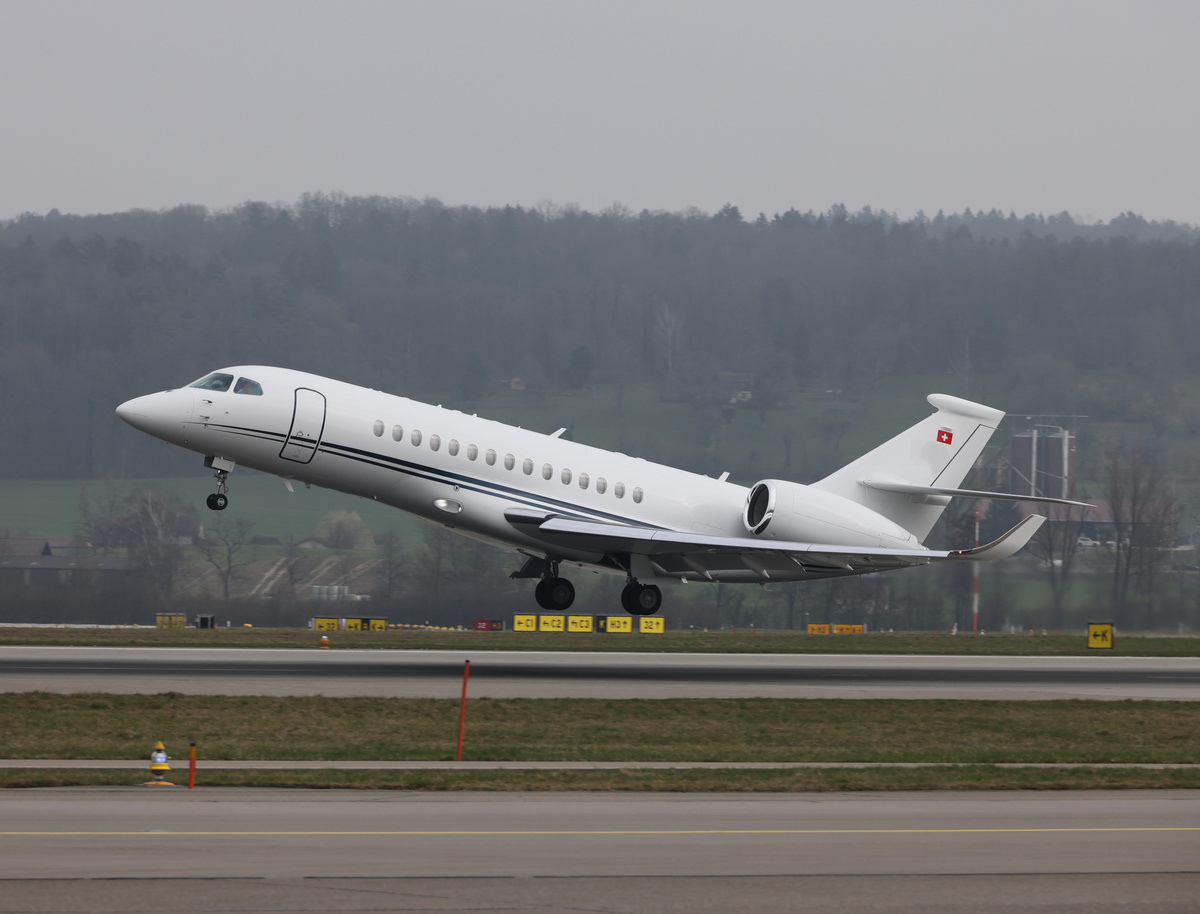 CAT’ Aviation's Falcon 6X Connects with Satcom Direct for Airborne ...