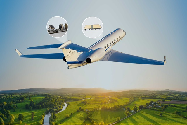 Avcon Jet Launches Satcom Direct’s Plane Simple ESA Array | Aviation ...