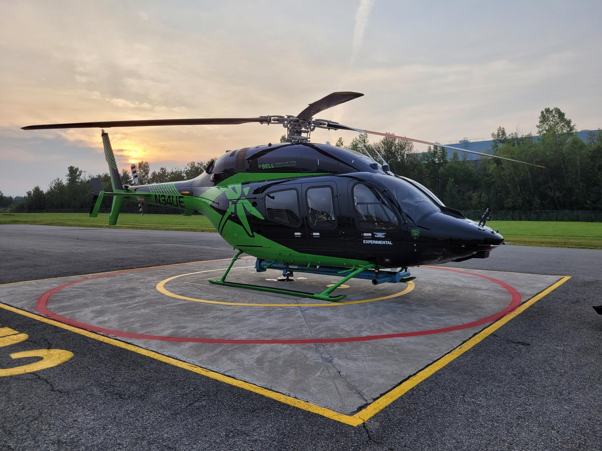 Bell Testing Aircraft Laboratory for Future Autonomy Helicopter ...