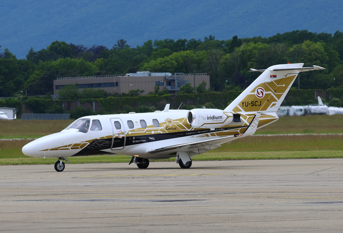 Collins Aerospace Achieves First Certus Satcom Retrofit on Citation Jet ...
