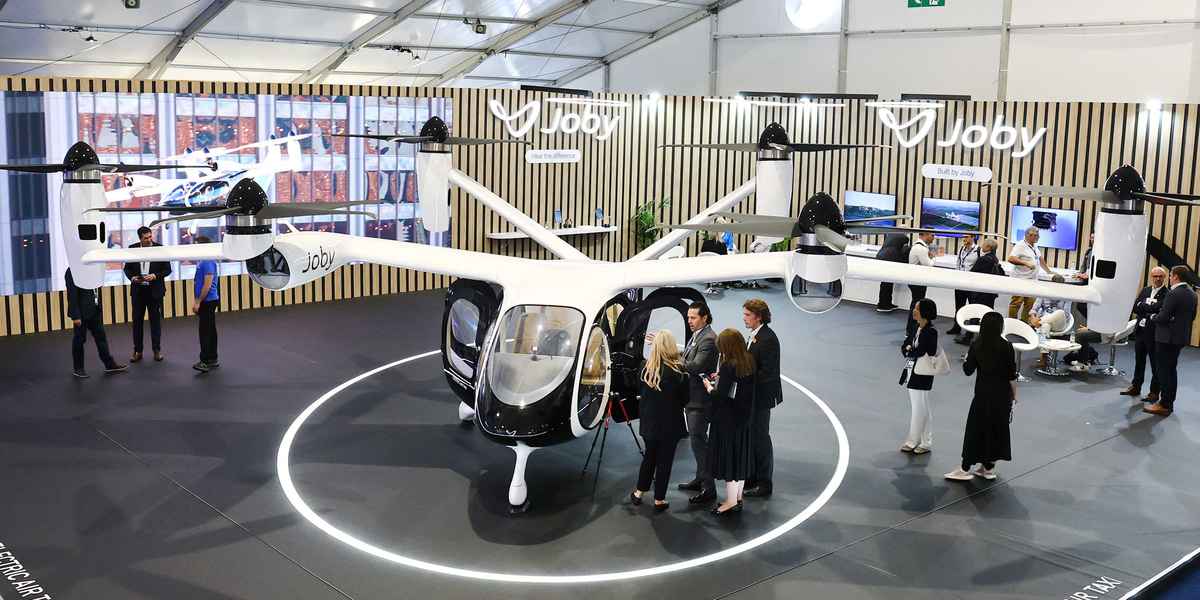 Joby’s Electric Air Taxi Makes European Debut | Aviation International News