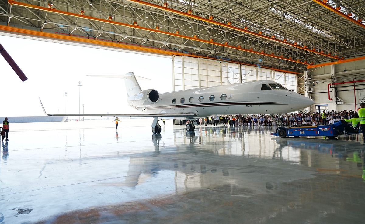 Beijing's Daxing Airport Gets New ExecuJet Haite Business Jet MRO ...