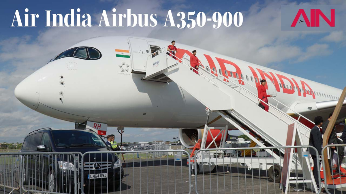 Air India’s New Airbus A350: A First Look at Business and First Class ...