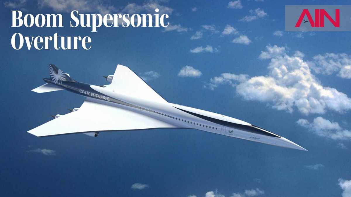 Boom Supersonic Works on Its Own Engine and Shows the Overture Flight ...