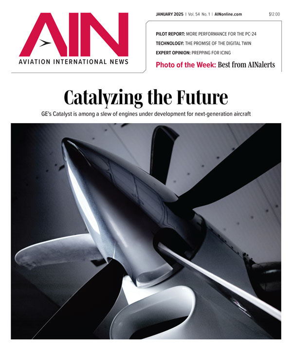 AIN January 2025 Print Issue | Aviation International News