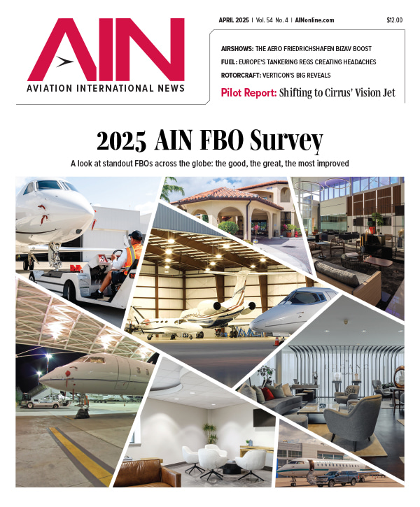 AIN April 2025 digital issue | Aviation International News
