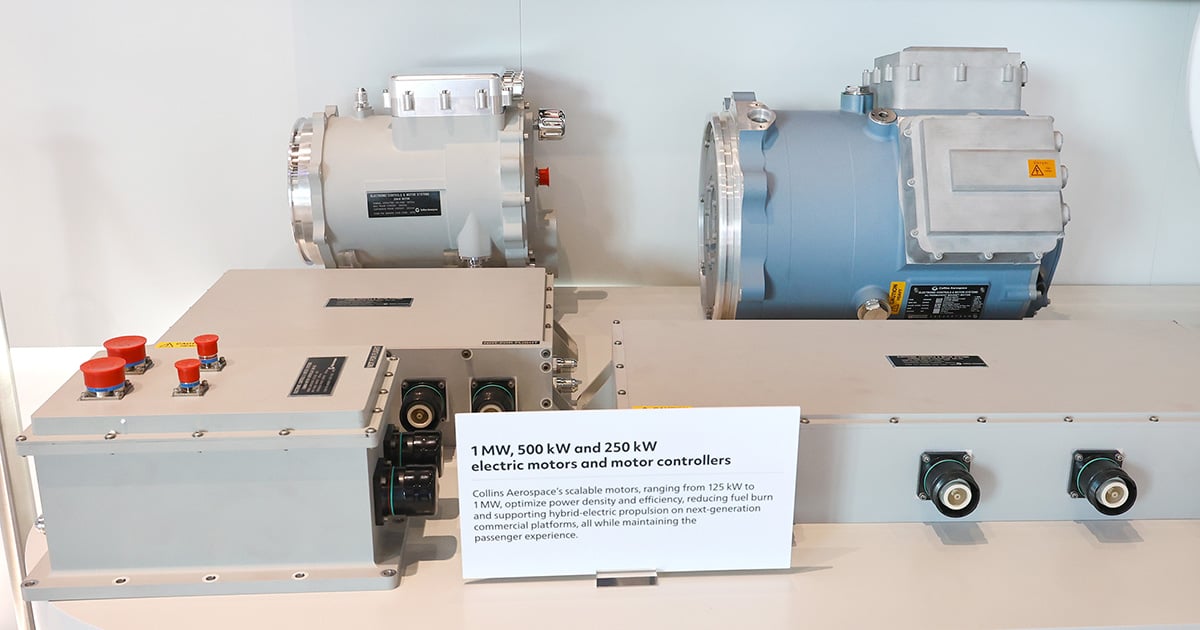 Collins Aerospace Goes Bigger with Megawatt Motor | Aviation ...
