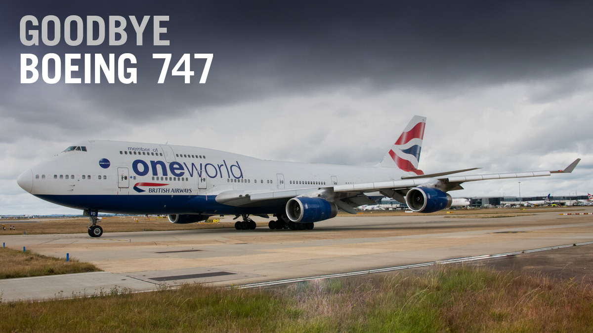British Airways Bids Adieu to First of 31 Retired Boeing 747s ...