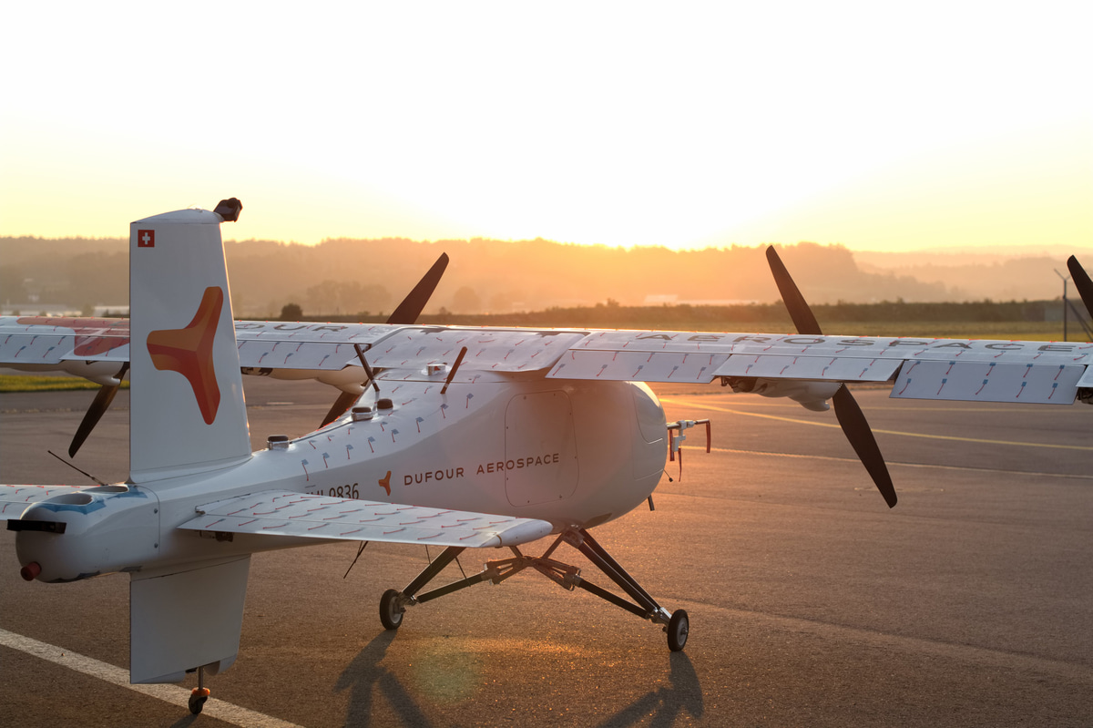 Early Dufour Aero2 Hybrid-Electric VTOL Drone Customers Start Trial Operations