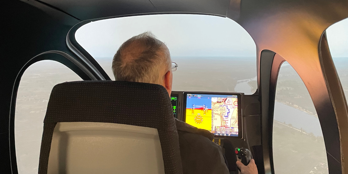 Taking the Controls of Joby's eVTOL Aircraft Simulator