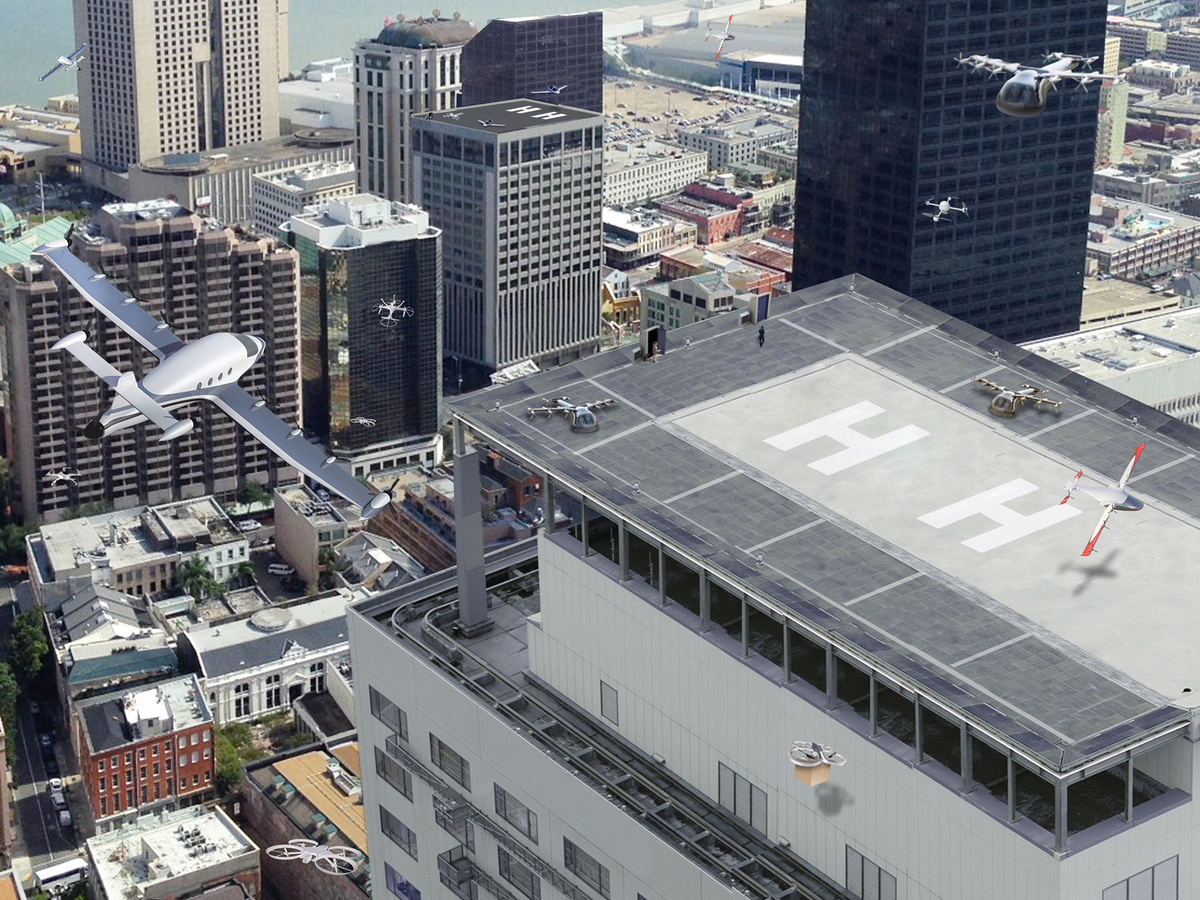 NASA Steps Up Urban Air Mobility Automation Trials in Vertiport Lab