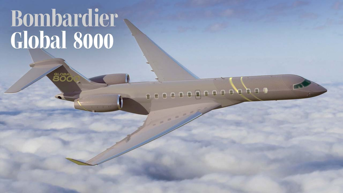 Introducing the Bombardier Global 8000 | Aviation International News