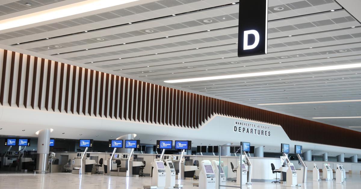 Manchester Airport Manchester Airport Departures Stock Photos Free