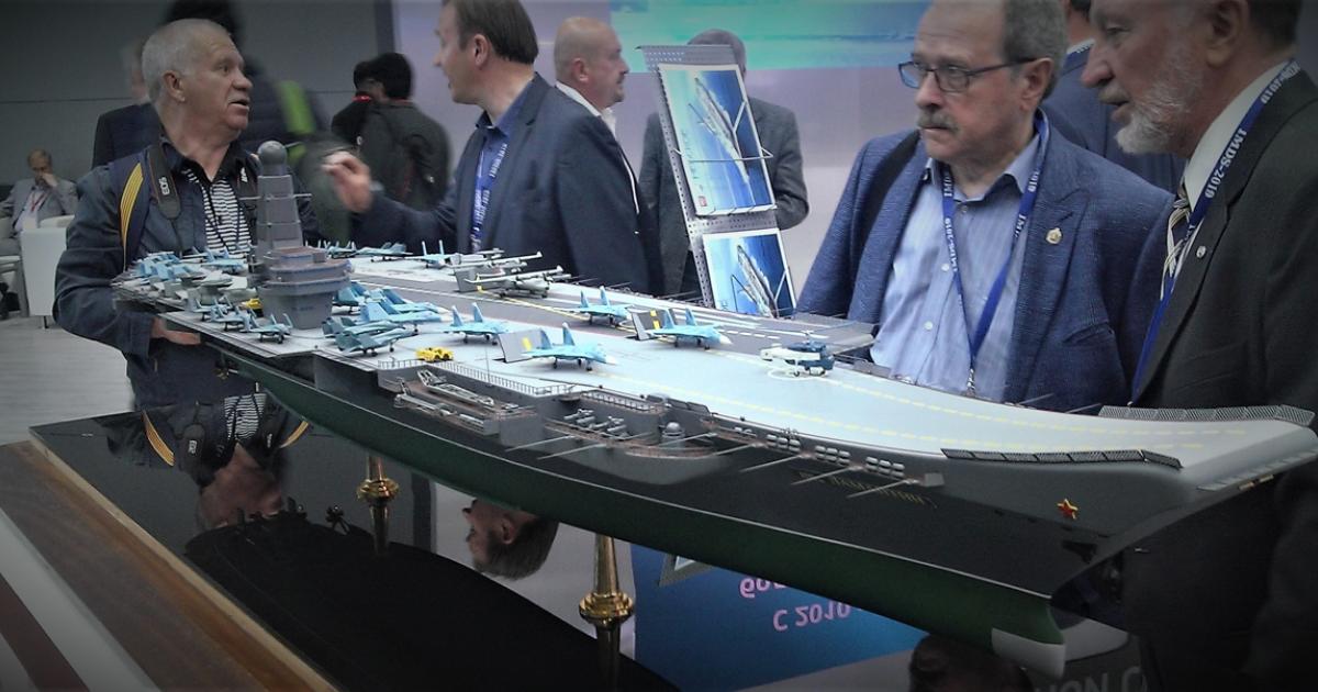 New Russian Aircraft Carrier Design