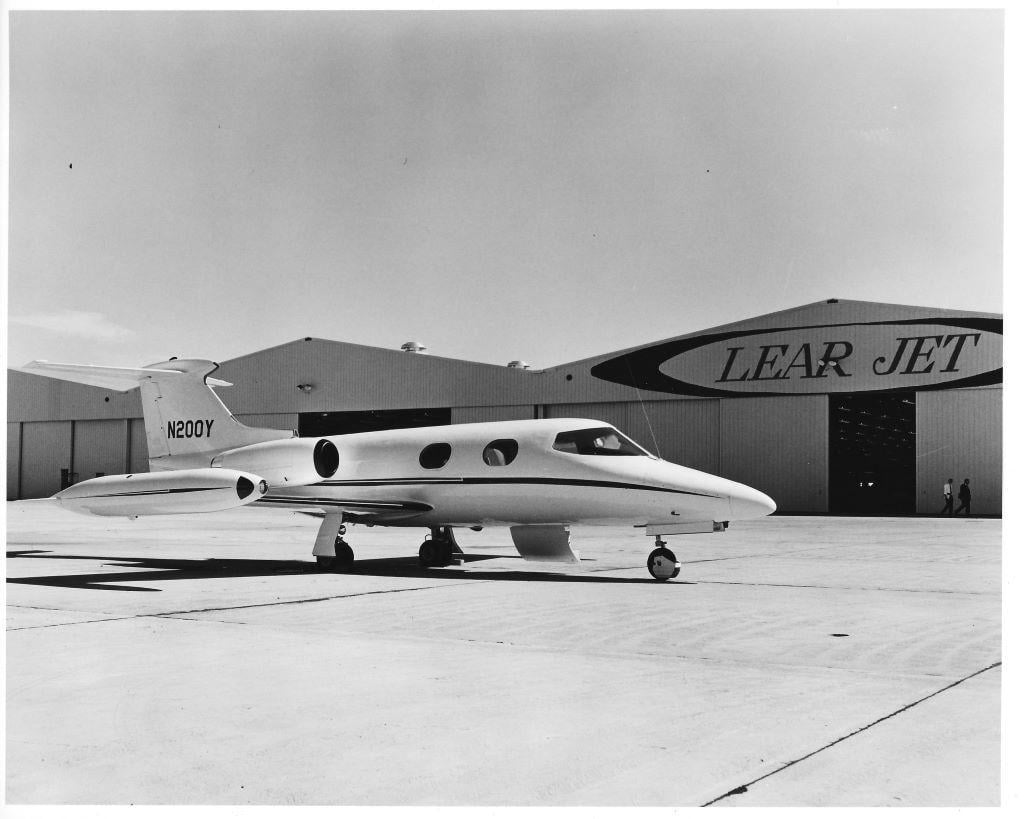 Group Looks To Bring First Delivered Lear Jet Into Flying Condition ...