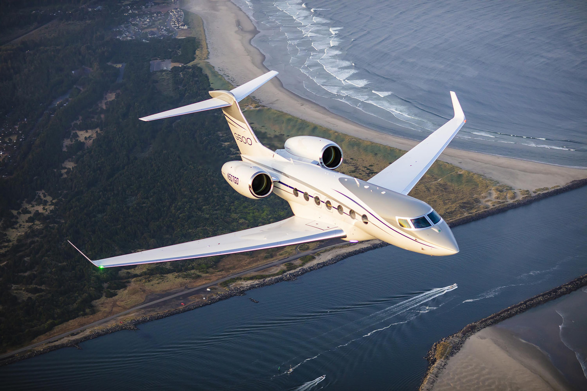 Gulfstream's G500 Business Jet Now Has Steep Approach Approval ...