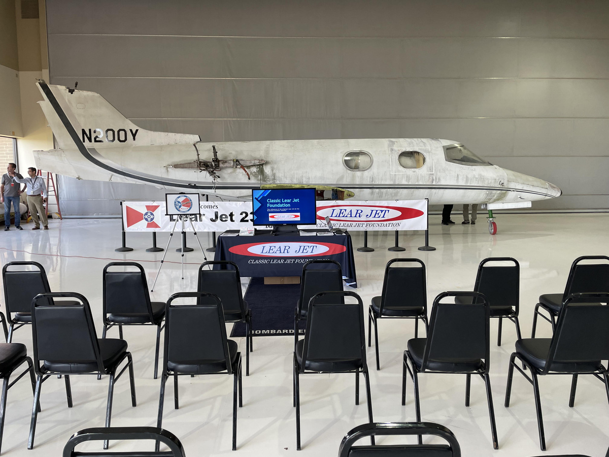 Wichita Fundraiser To Benefit First-delivered Lear Jet's Restoration ...