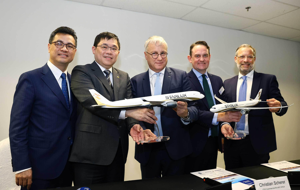Starlux Grows Widebody Fleet with Three A330neos and Five A350Fs ...
