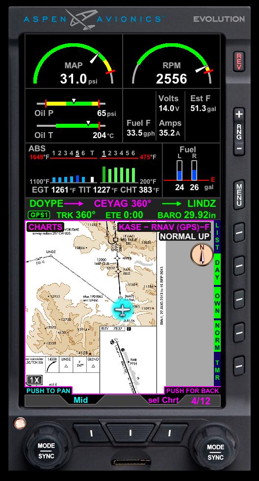Aspen Avionics Adds Engine Instruments to Multifunction Displays ...