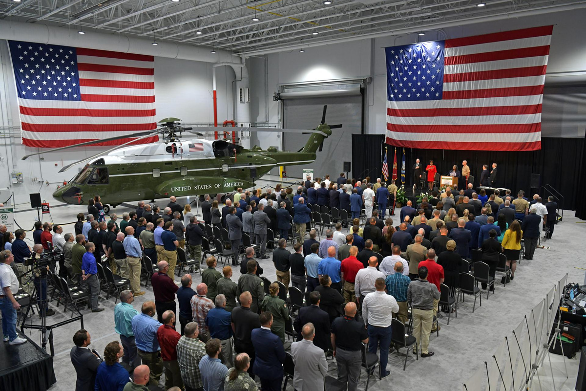 VH-92A officially Marine One | Aviation International News