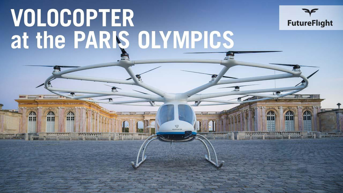 Volocopter Flies its eVTOL Aircraft During the Paris Olympics at ...