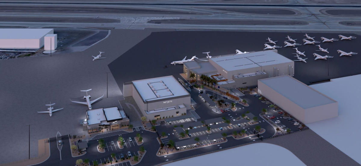 Signature Aviation, NetJets Team Up on Dedicated Las Vegas Airport ...