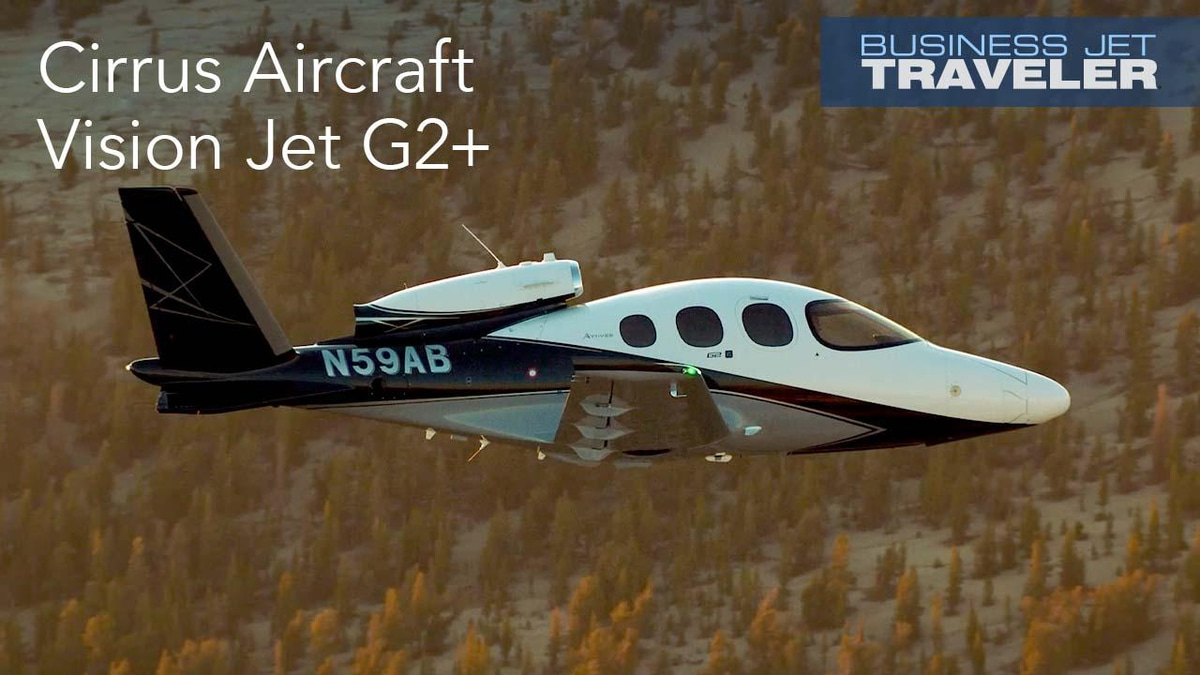 Cirrus’ Vision Jet G2+ Offers an Entry into Business Jet Travel ...