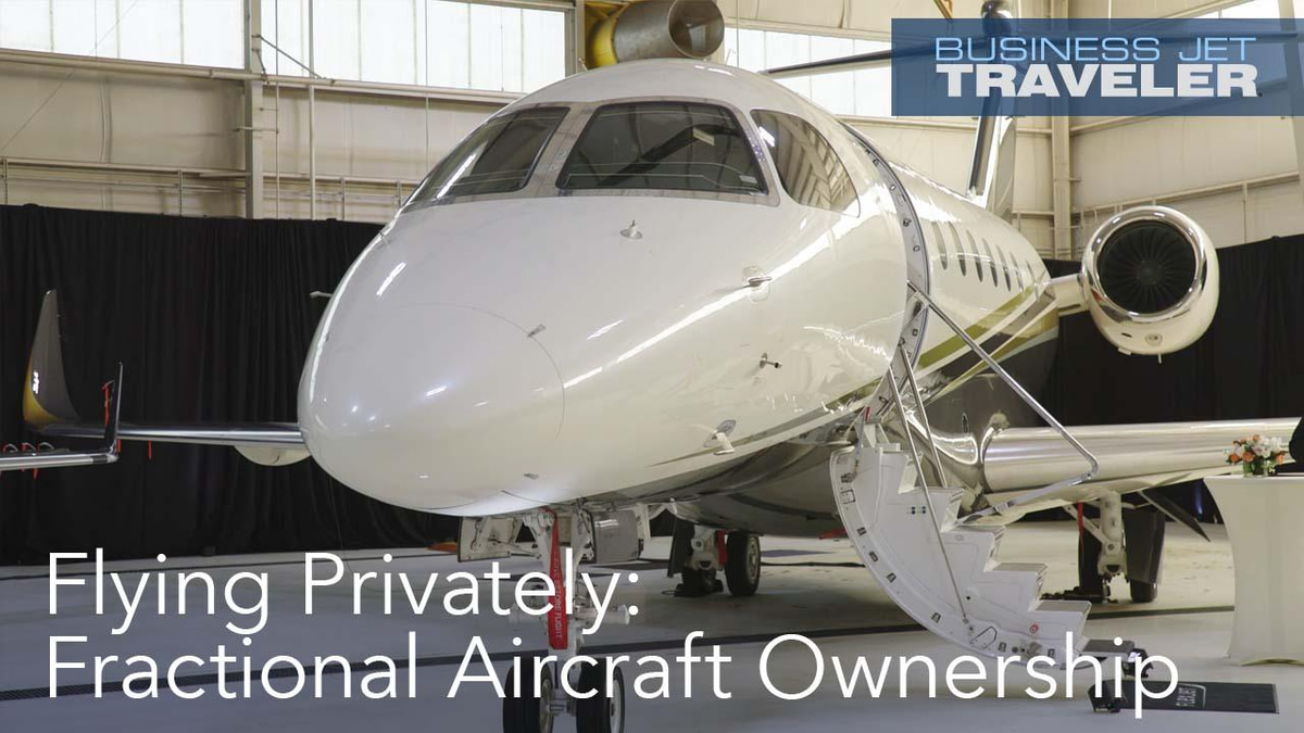 Flying Privately: Discussing Fractional Jet Ownership with Flexjet's ...