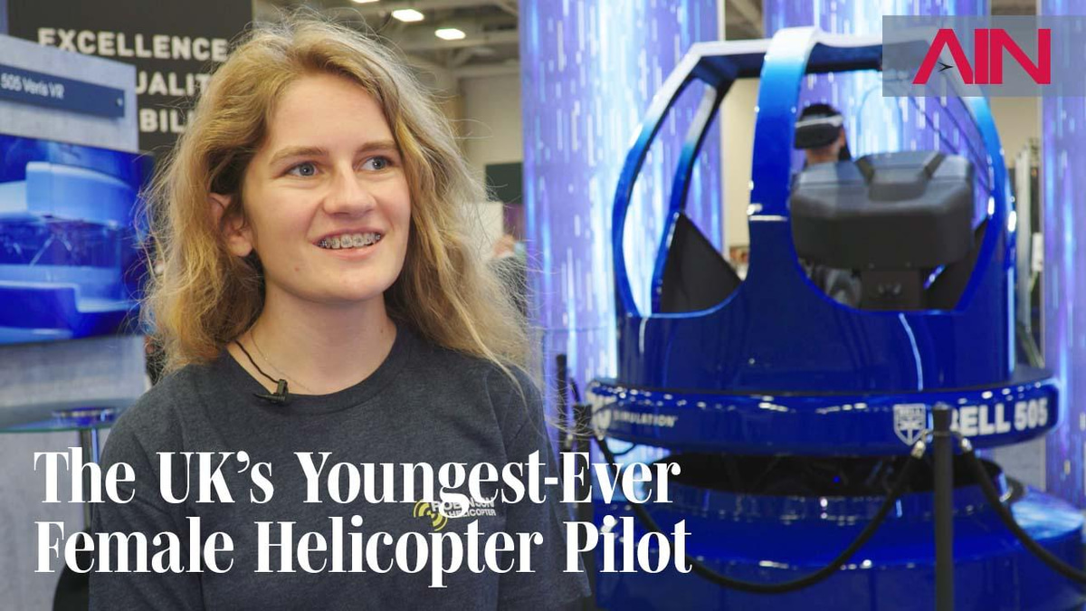 Meet Olivia Thompson, the UK's Youngest-Ever Female Helicopter Pilot ...